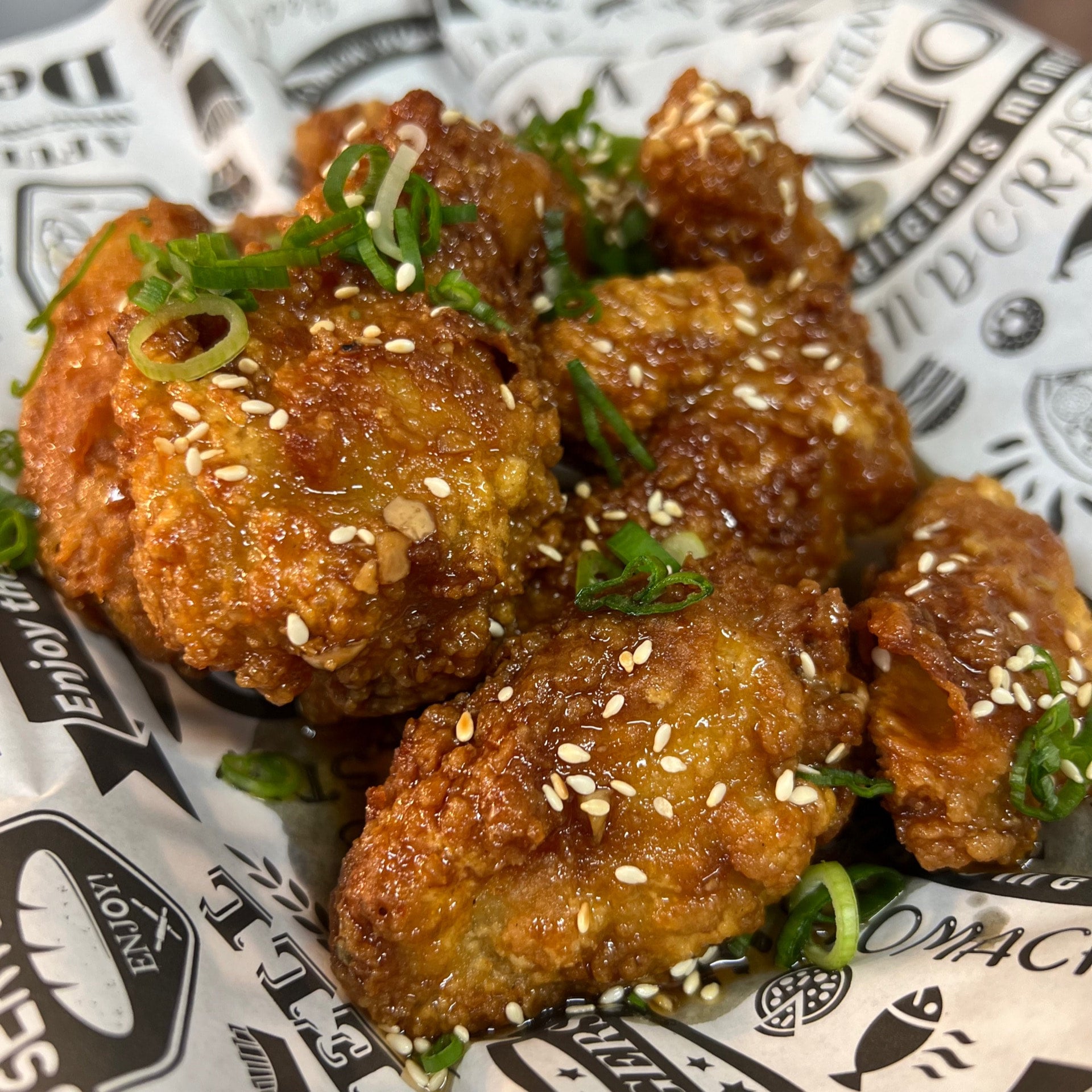 Honey Garlic Wings | Fire Foods