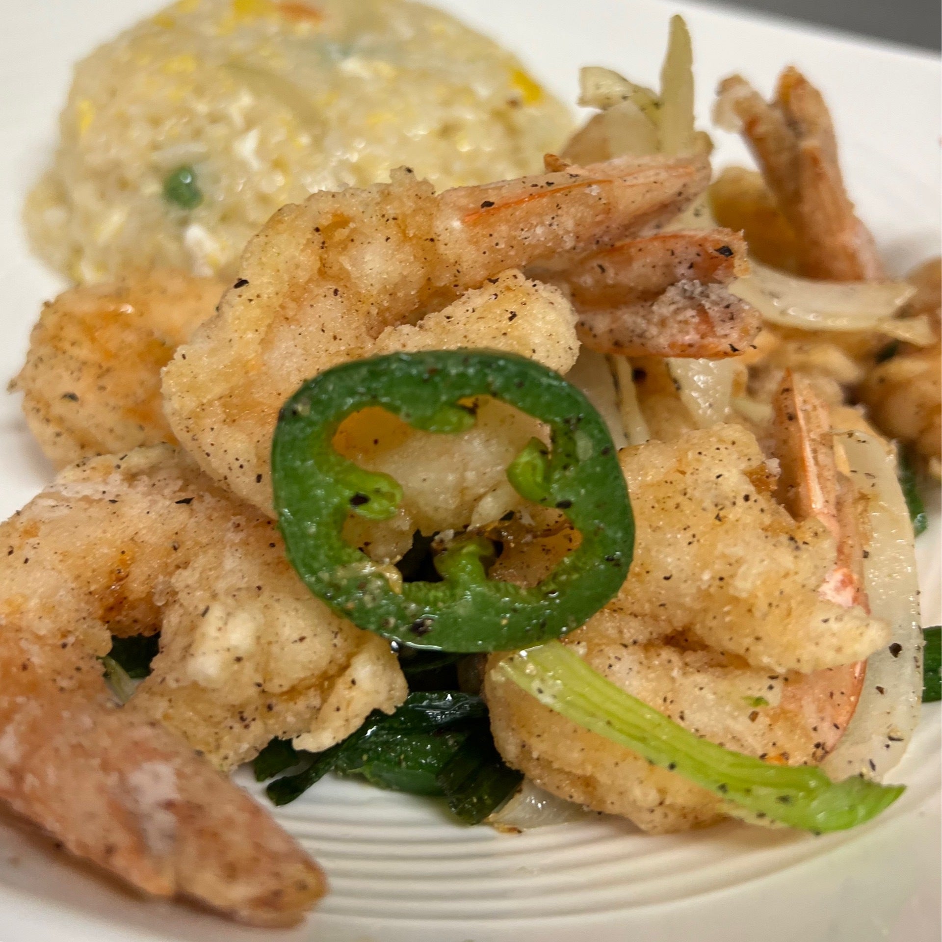 Pepper Salted Shrimp | Fire Foods